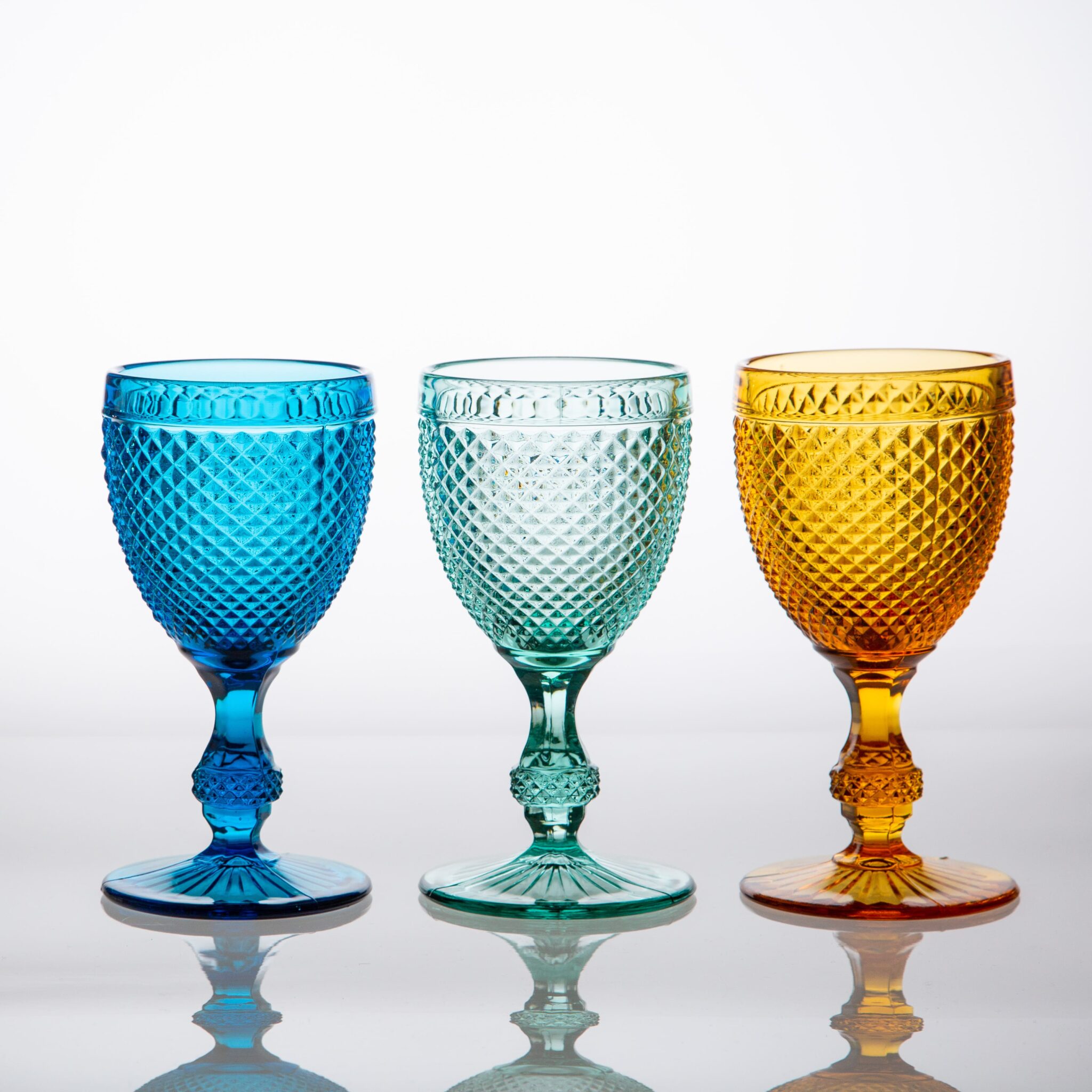 Lys Colored Water Glass - Bay Area